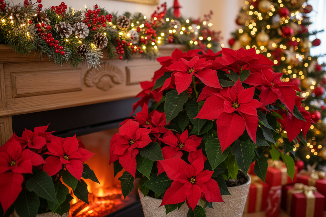 Poinsettias: The Sassiest Superstars of Christmas Décor | Pandy's ...