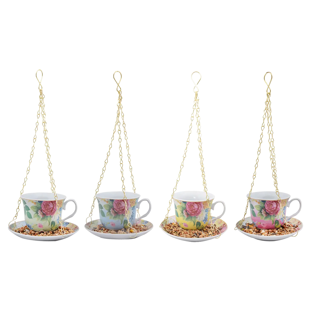 Hanging Teacup Feeder – Pandy's Garden Center